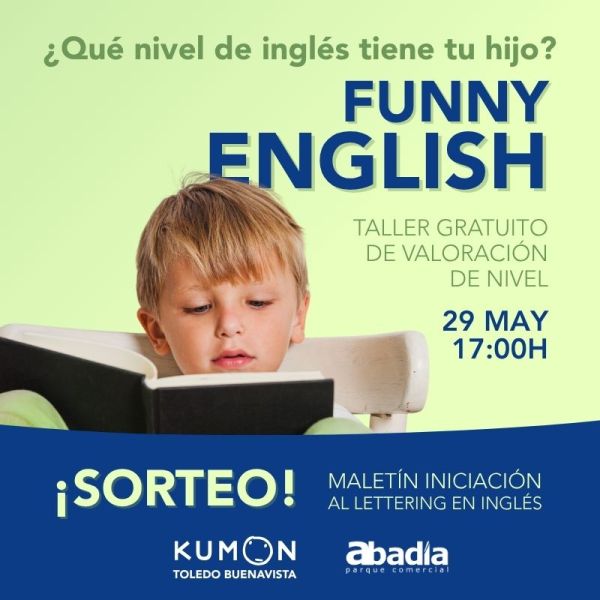 Funny English llega a Abadía: descubre el nivel de inglés de tus hijos ...